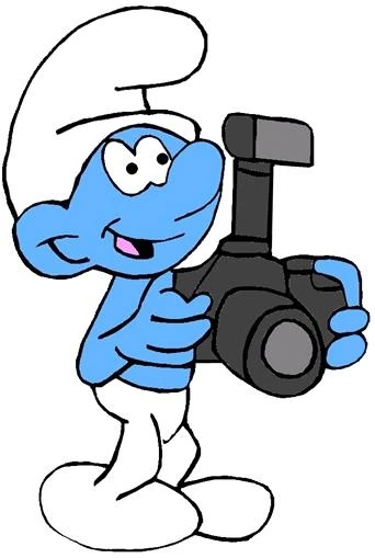 Reporter Smurf