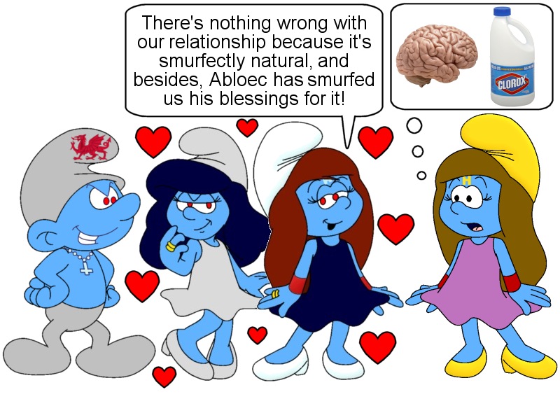 Smurfette Grey Smurfs Hero Storiesgallery Smurfs Fanon Wiki