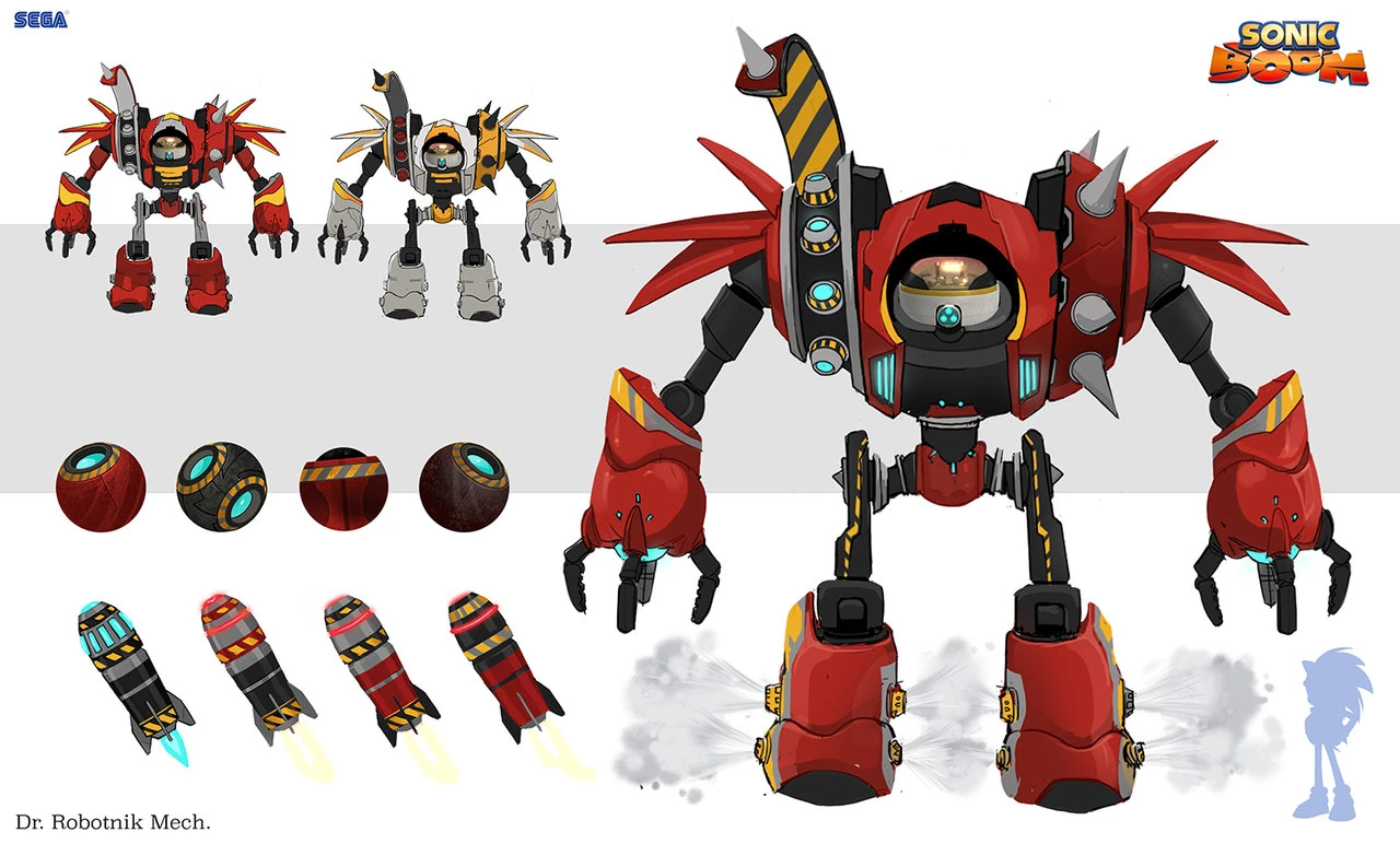 Image - Dr. Robotnik Mech (Rise of Lyric).jpg | Sonic News Network ...