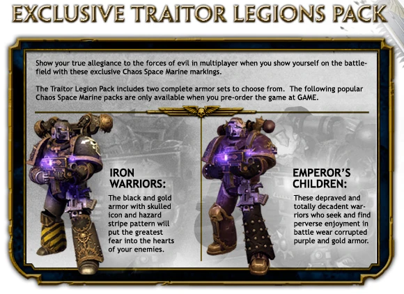 Image - Traitor Legions Pack.jpg | Space Marine Wiki | Fandom powered ...