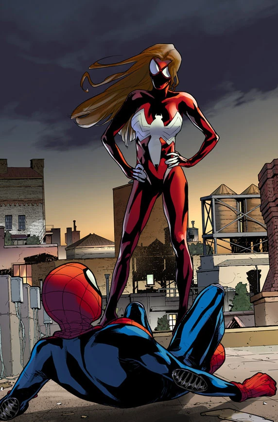 Image - Spider-Woman confronts Miles.jpg | Spider-Man Wiki | Fandom ...