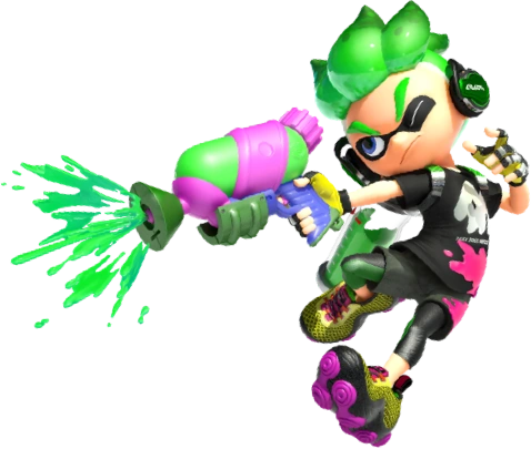 Fichier:Inkling-green-boy.png | Wikia Splatoon | FANDOM powered by Wikia