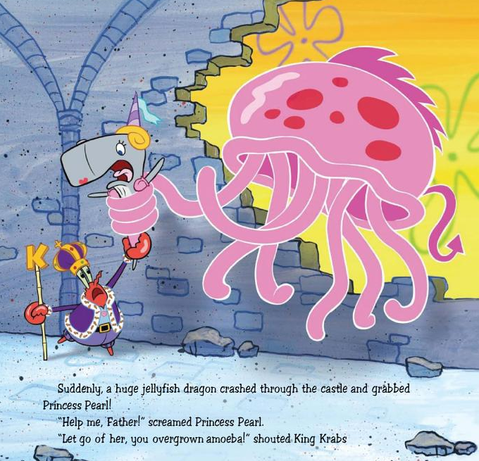 Image Spongebob Squarepants Pearl Krabs Character Book Scene