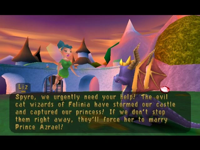Image - Liz the Fairy Needs Spyro's Help.png | Spyro Wiki | FANDOM ...