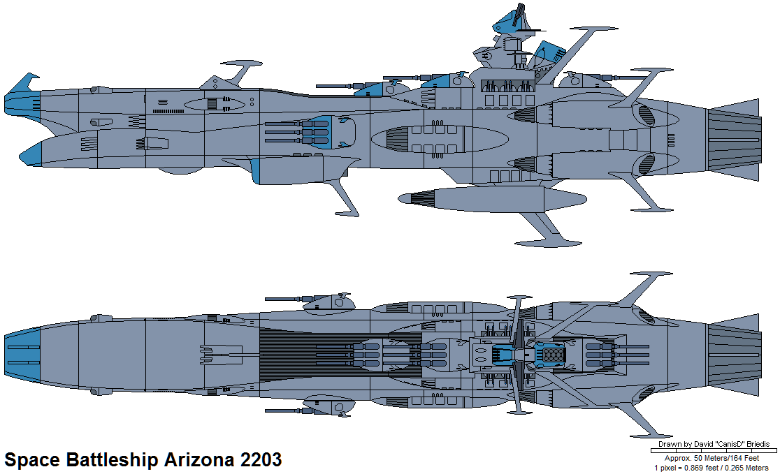 Image - Battleship arizona.png | Star Blazers Wiki | Fandom powered by ...