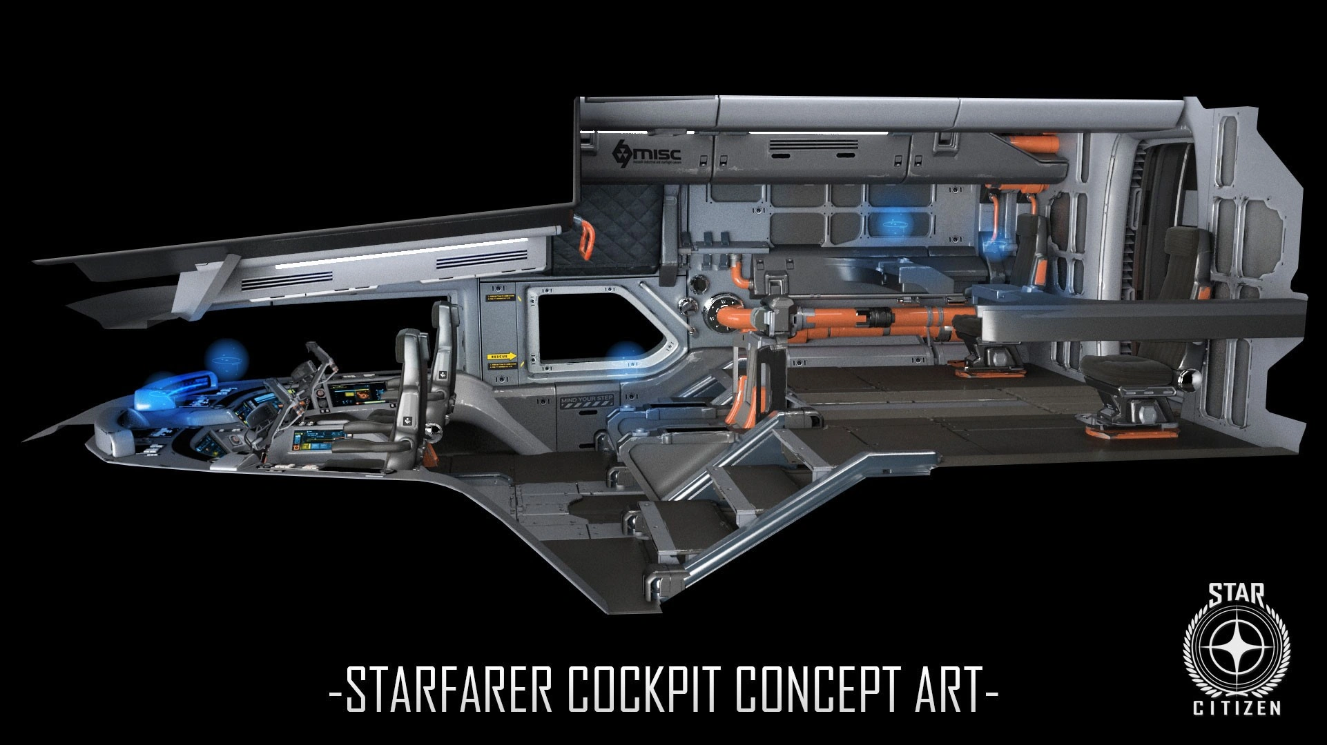 Image - Starfarer cockpit concept art.png | Star Citizen Wiki | FANDOM ...
