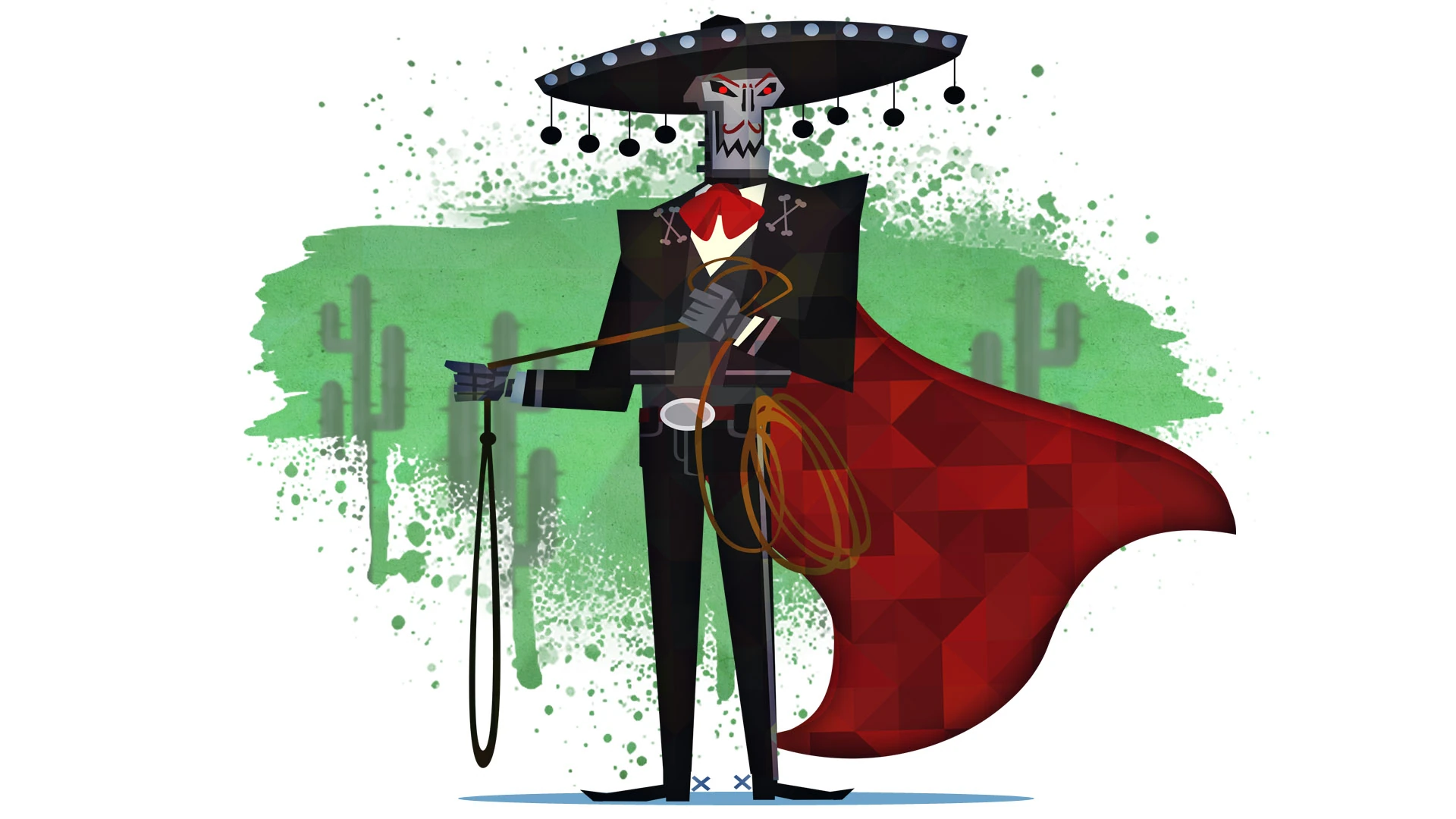 Guacamelee! Gold Edition - Carlos Calaca | Steam Trading Cards Wiki ...