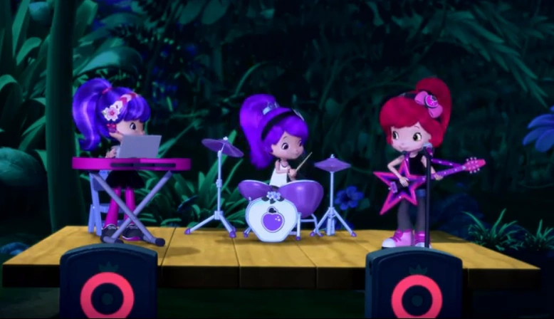 Pinkie and the Ponytails | Strawberry Shortcake Berry Bitty Wiki ...