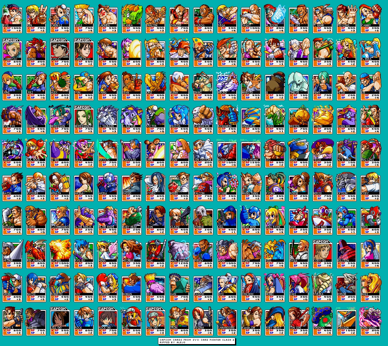 Image - Snk VS Capcom Card Fighters Clash.png | Street Fighter Wiki ...