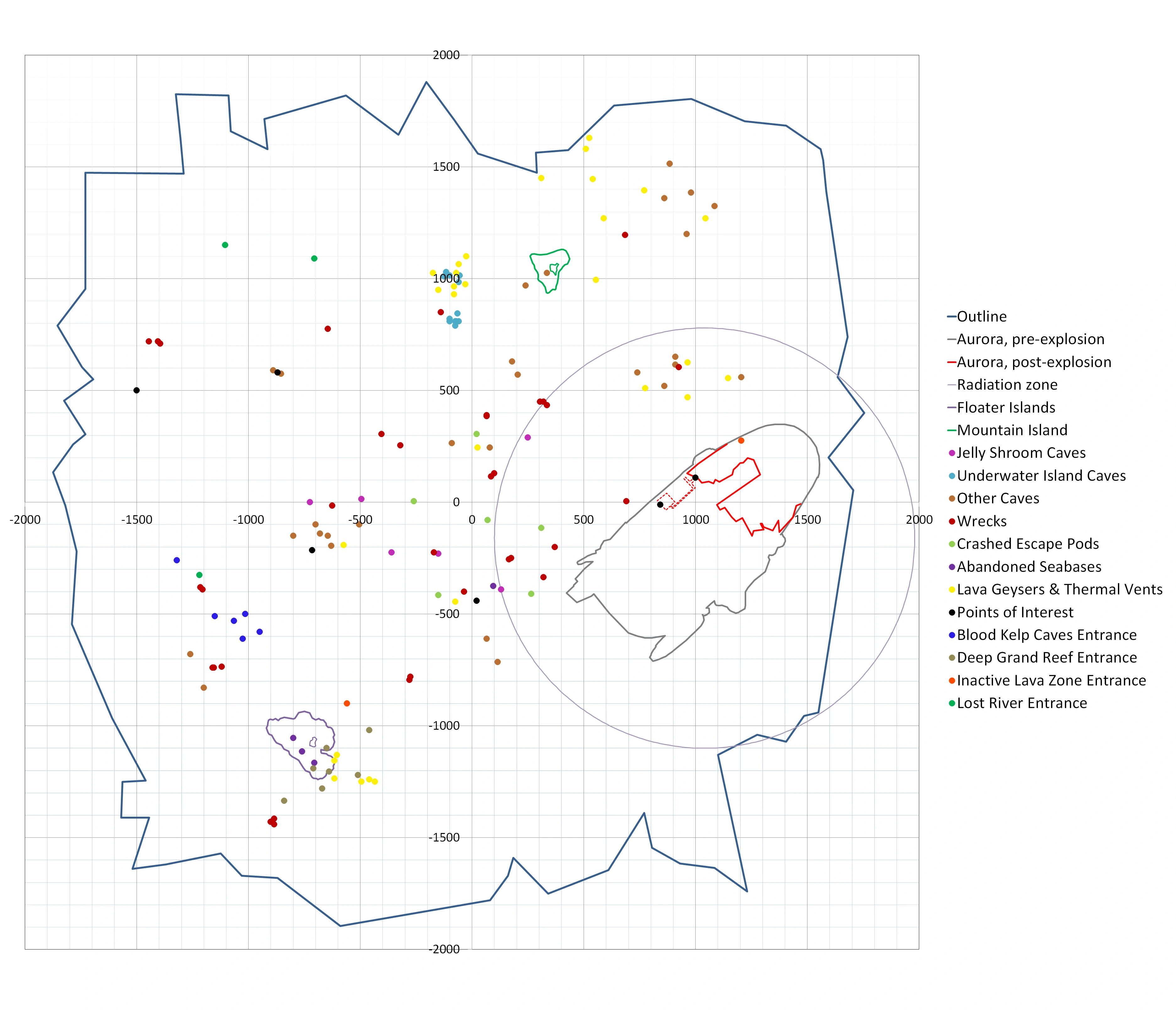 Subnautica reaper leviathan map - swagnery