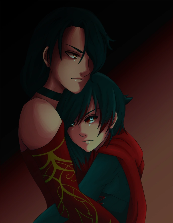 Image - Cinder Fall and Ruby Rose.png | Super Mario and Friends new ...