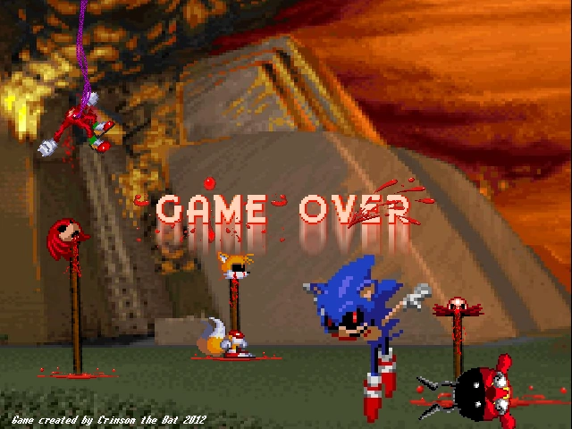 Image - Sonic exe game over screen by rdlover148-d6gx6pb.png ...