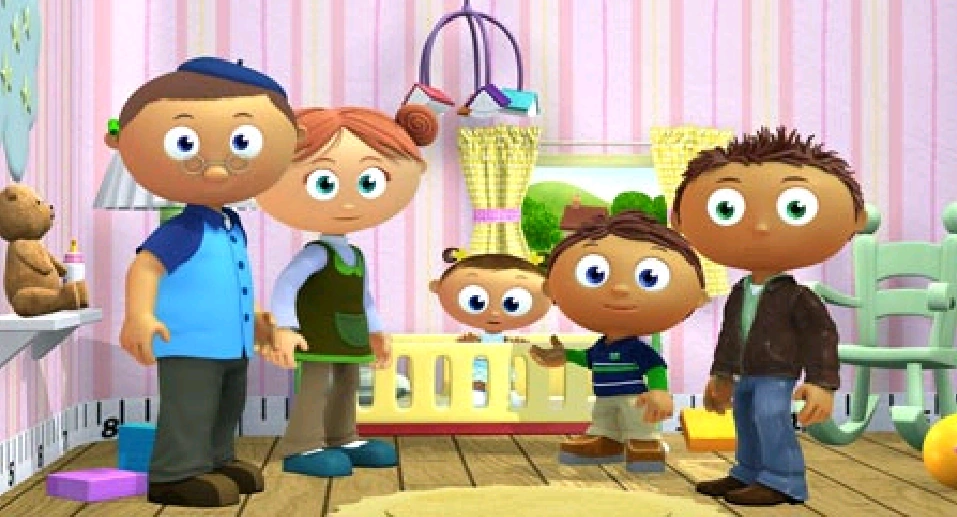 Image - Whyatt and his family large picture (PNG).PNG | Super Why! Wiki ...
