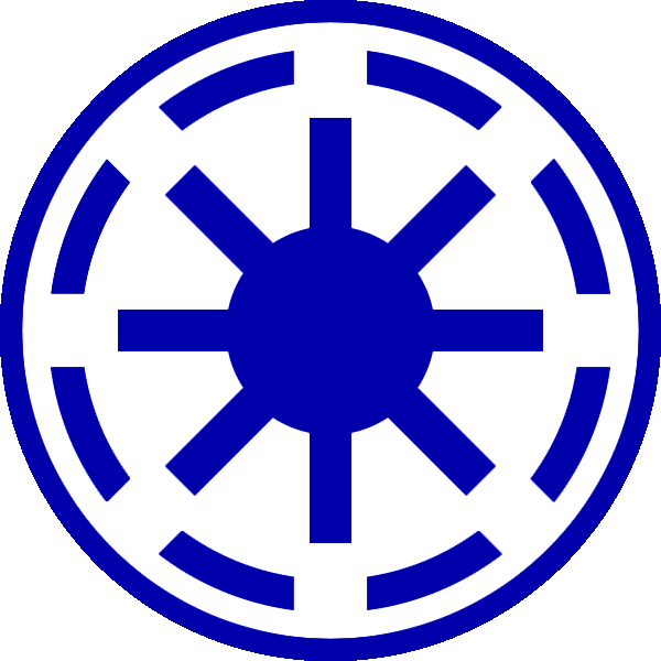 Image - Republic Emblem Dark Blue.png | Star Wars Fanon | Fandom ...