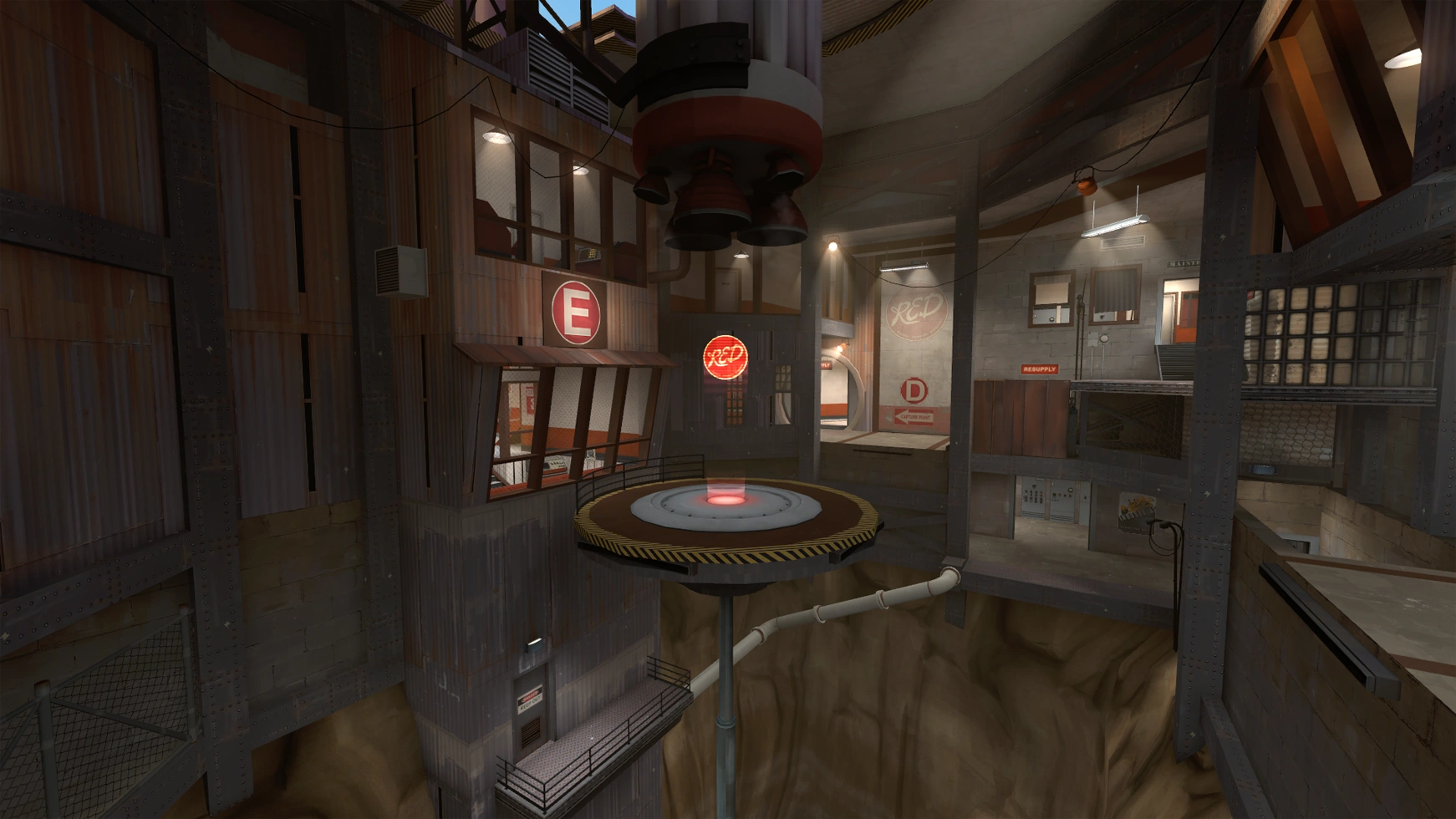 Image - Steel inside RED base TF2.png | Team Fortress Wiki | Fandom ...