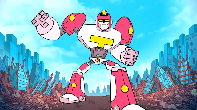 Image - Titan robot old school.png | Teen Titans Go! Wiki | Fandom ...