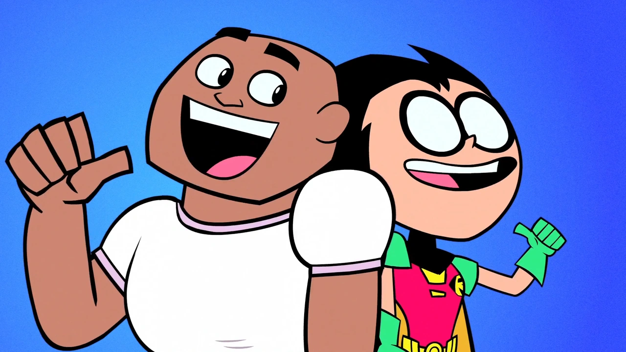 Image - Robin and Cyborg.png | Teen Titans Go! Wiki | FANDOM powered by ...