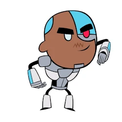 Image - Cyborg dance season 4.gif | Teen Titans Go! Wiki | Fandom ...