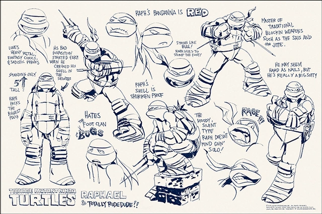 Image - Raphael Concept Art.png | Teenage Mutant Ninja Turtles 2012 ...