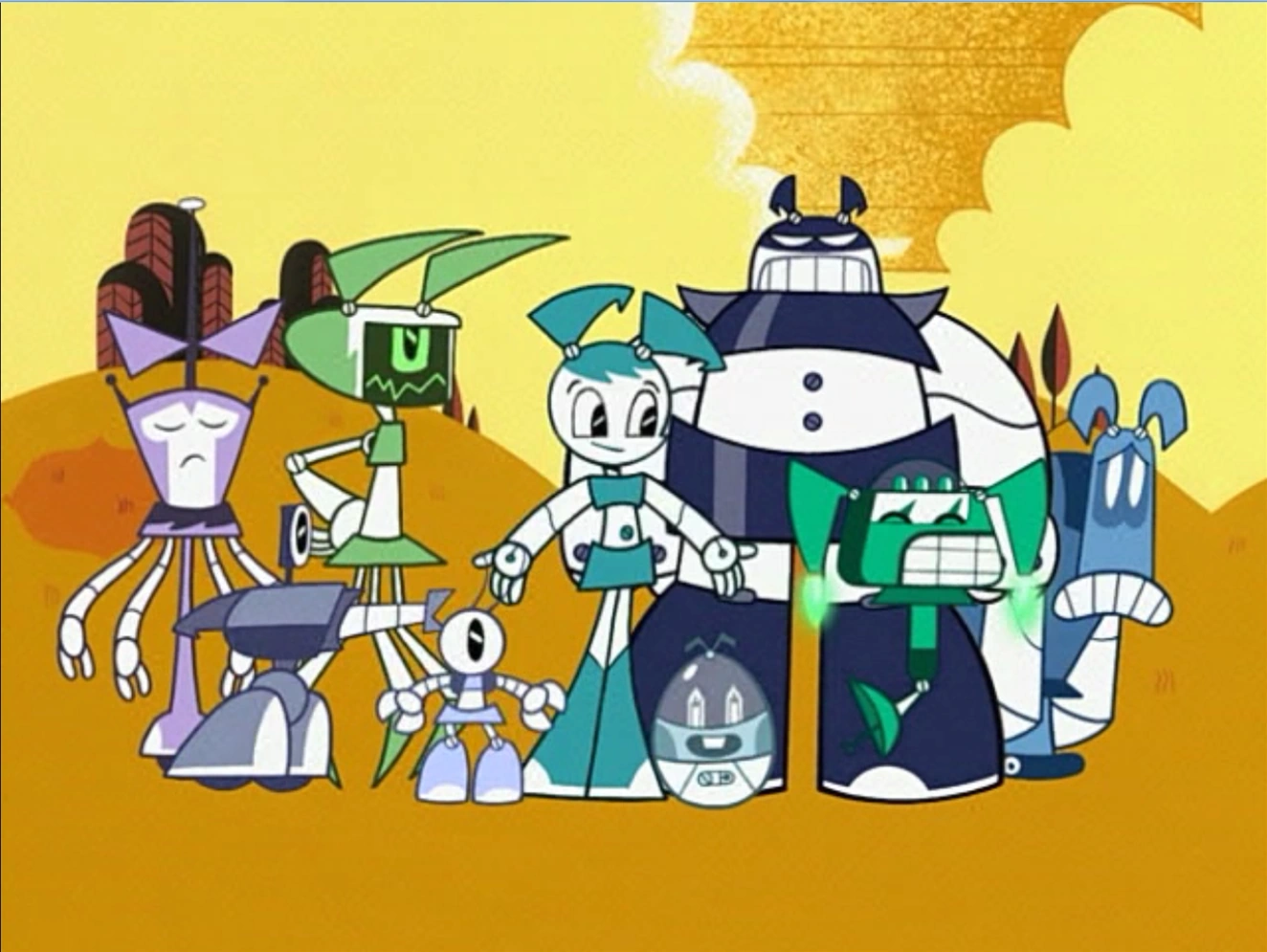 Image - Jenny and her Sisters.png | The Wiki of a Teenage Robot ...