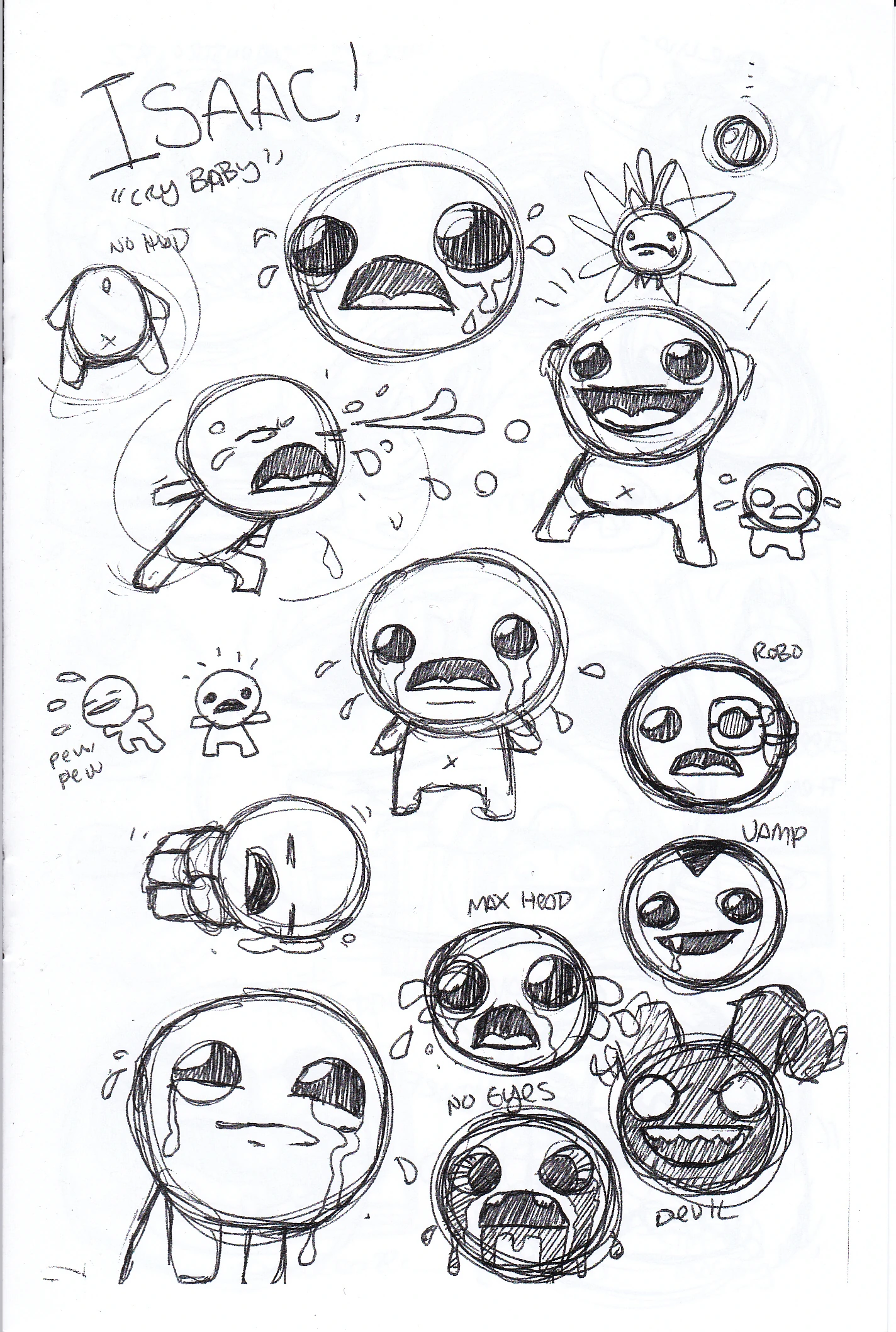 Image - Isaac Concept Art.jpg | The Binding of Isaac: Rebirth Wiki ...