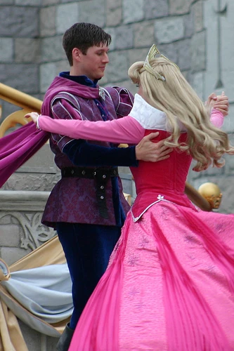 Princess Aurora And Prince Phillip Dancing