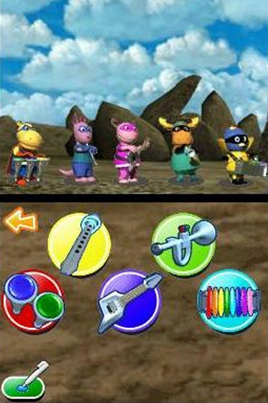 Image - The Backyardigans Game Main Characters Cast Uniqua Pablo Tyrone ...