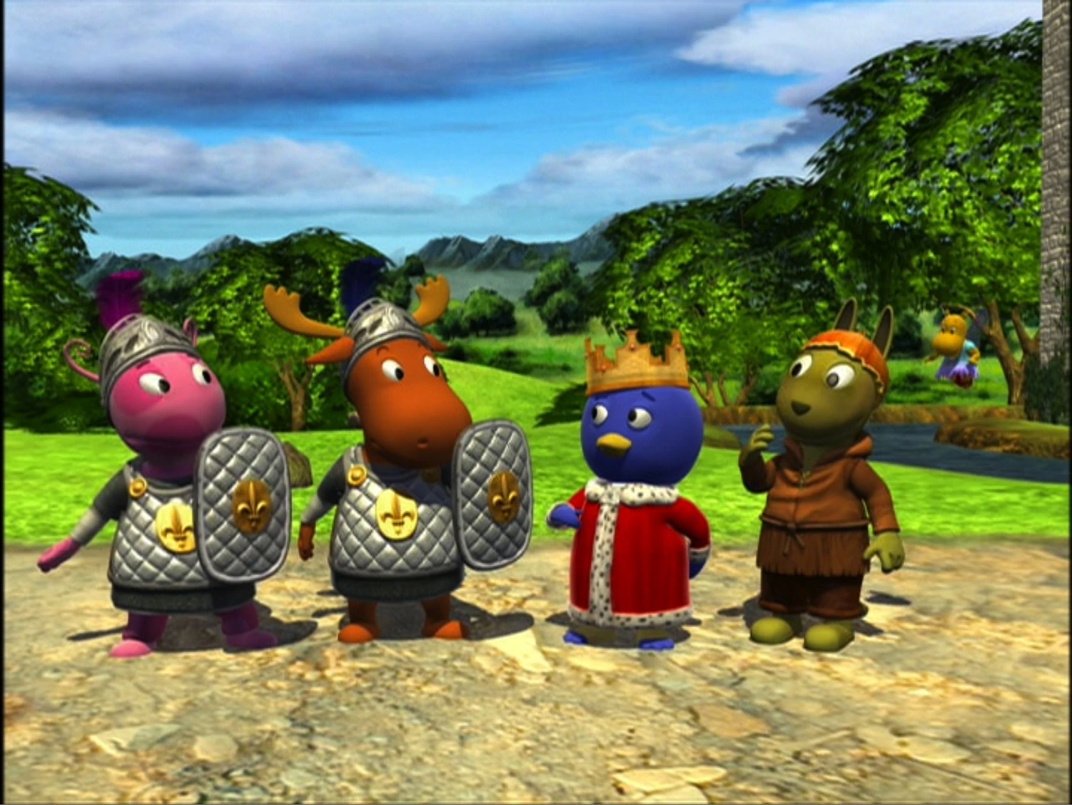 Image - Tale Of The Mighty Knights Cast.jpg | The Backyardigans Wiki ...