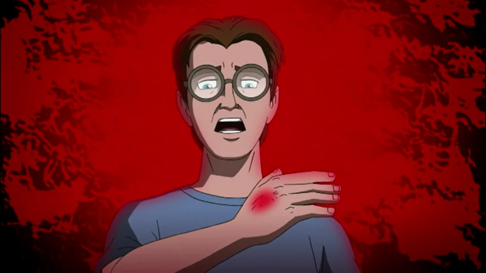 Image - Peter being bitten.png | Ultimate Spider-Man Animated Series ...