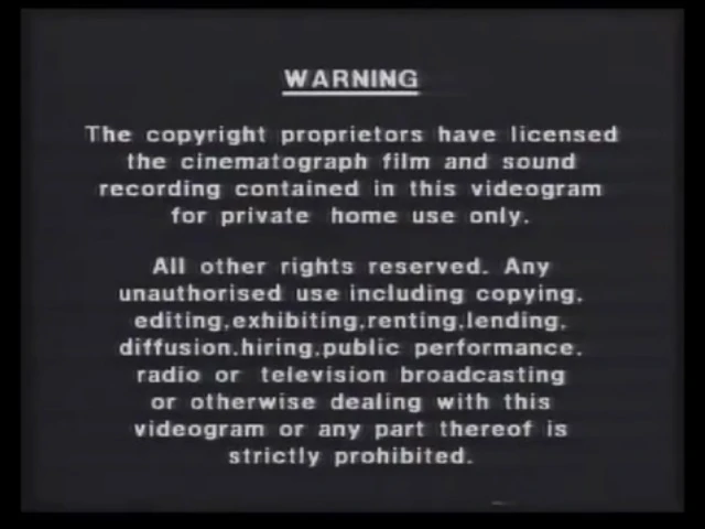 PolyGram Video Warning Screen | The FBI Warning Screens Wiki | Fandom ...