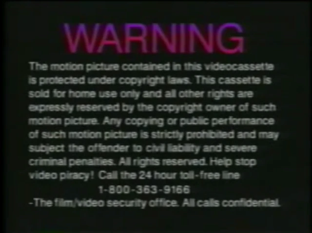 Image - Universal FBI Warning Screen 4b.PNG | The FBI Warning Screens ...