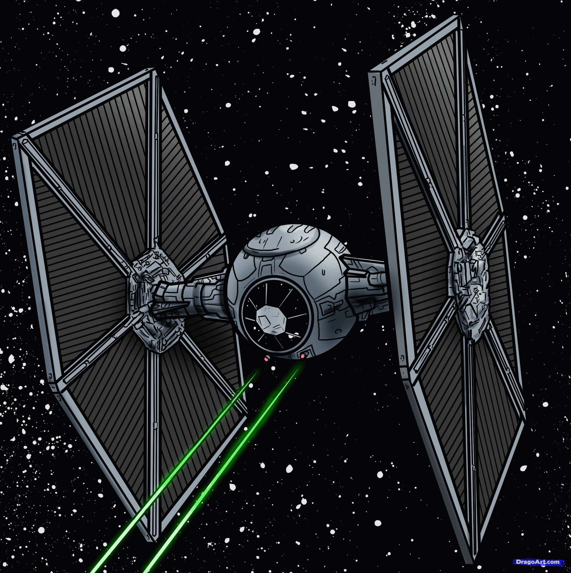 Image - TIE Fighter.gif | Star Wars: The Last of the Droids Wiki ...