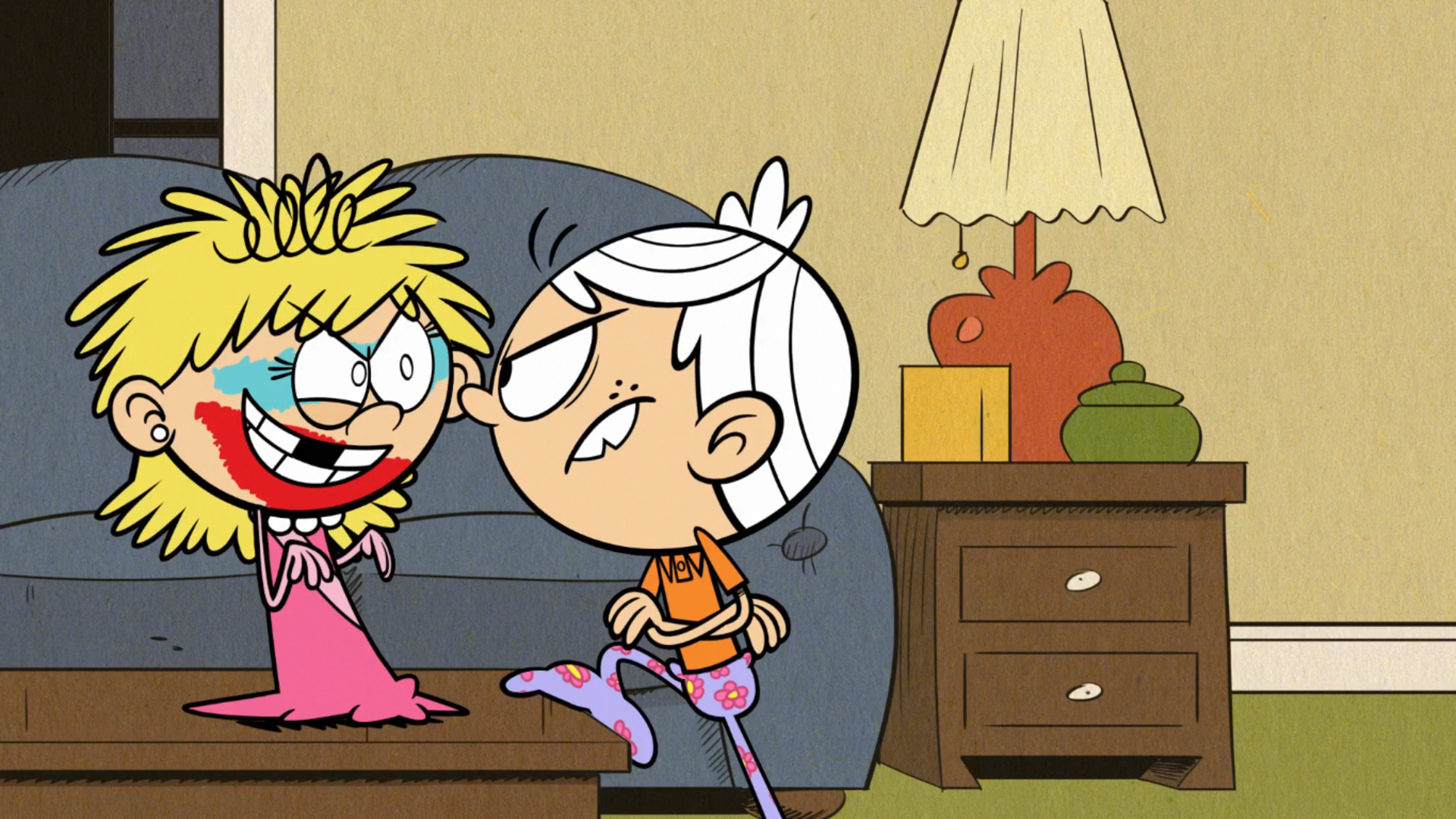 Image S1e07b Linc Vs Lolapng The Loud House Encyclopedia Fandom Powered By Wikia