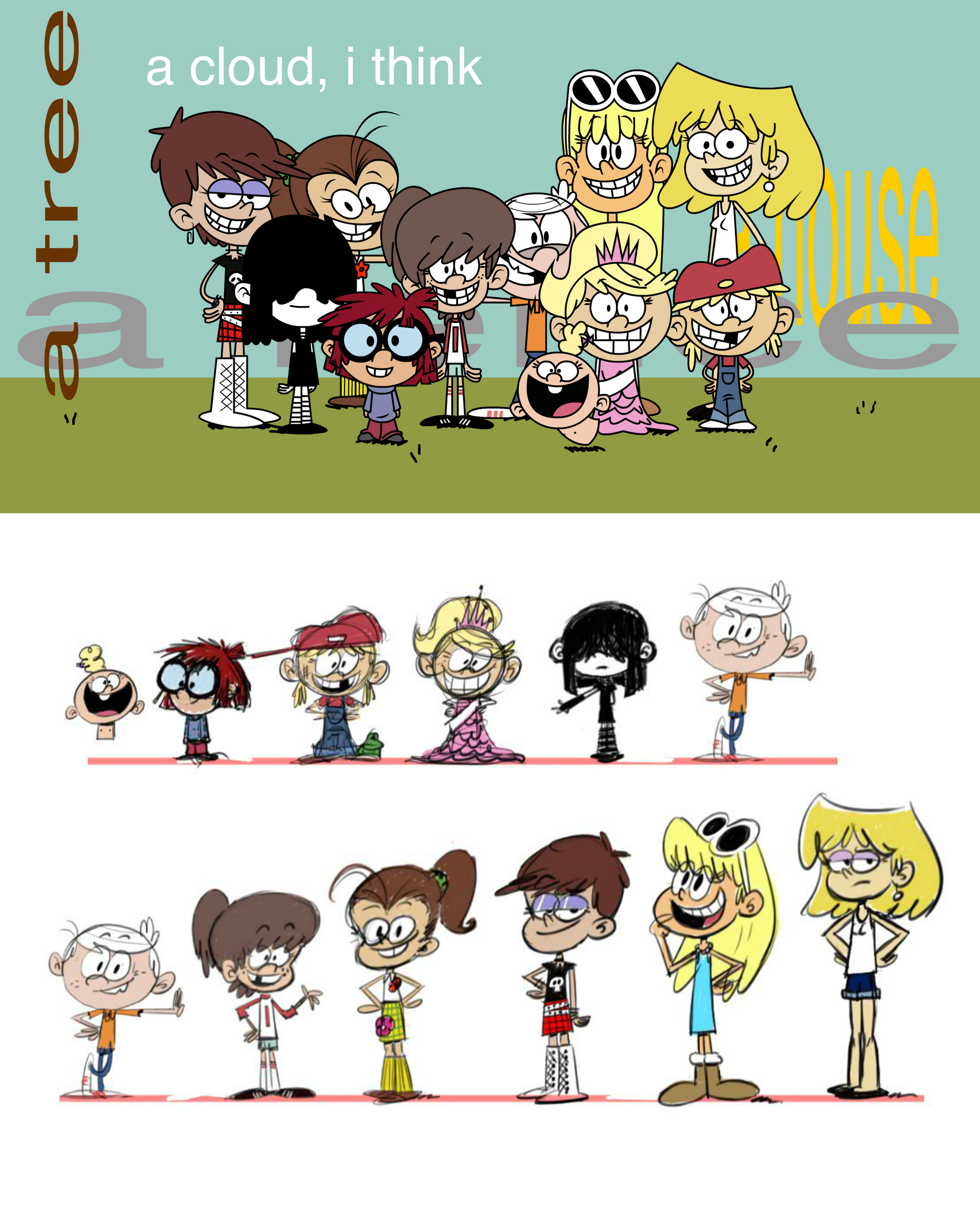 User Blogdiamondcupthe Loud House Had They Kept The Original Designs