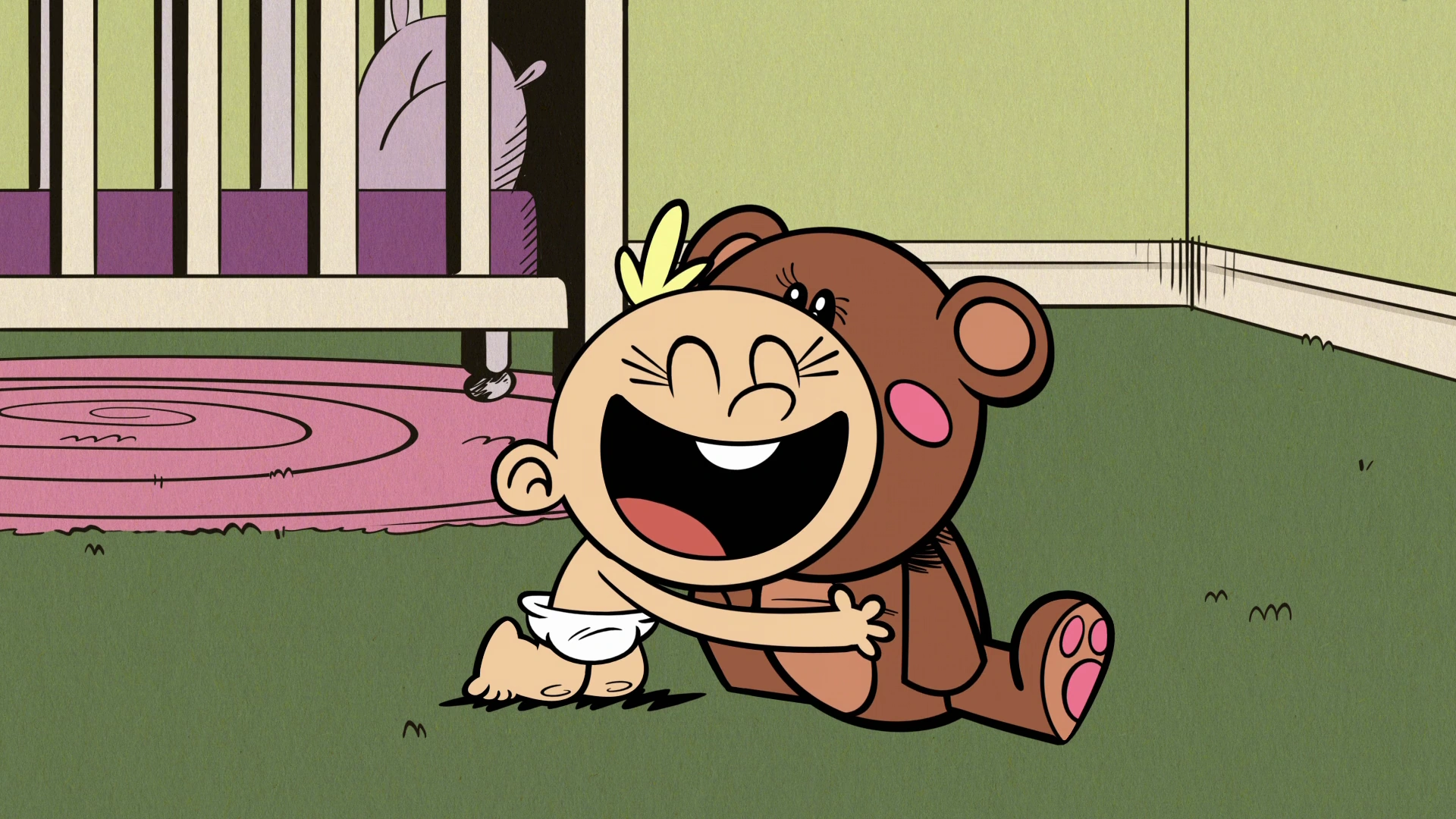 Image - S2E12B Lily hugs the teddy bear.png | The Loud House Encyclopedia | FANDOM powered by Wikia