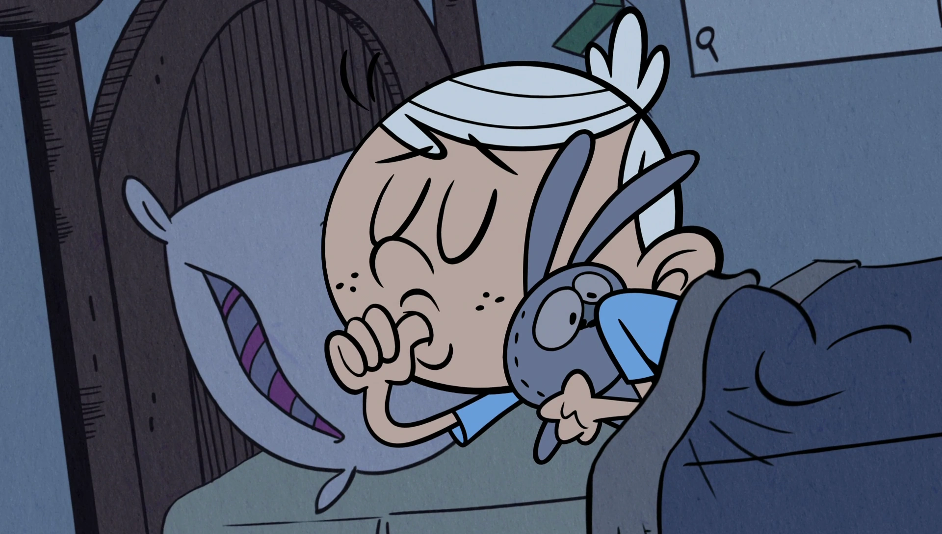 Image - S1E02B Lincoln sleeping like a baby.png | The Loud House ...