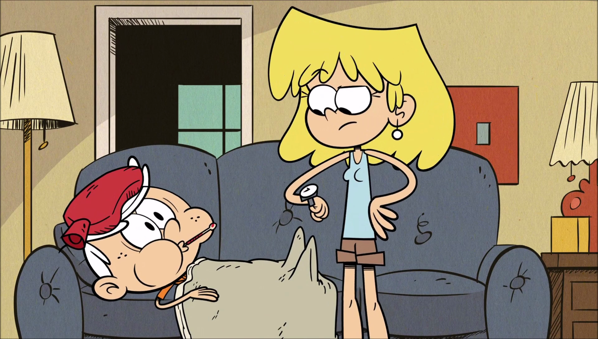 Image S1e02a Lori Takes Lincolns Temperaturepng The Loud House Encyclopedia Fandom