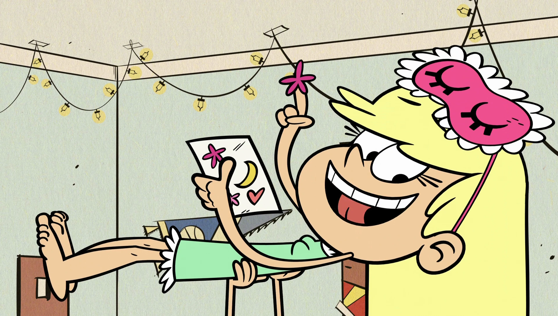 Image - S2E14B Leni decorating the ceiling.png | The Loud House Encyclopedia | FANDOM powered by ...