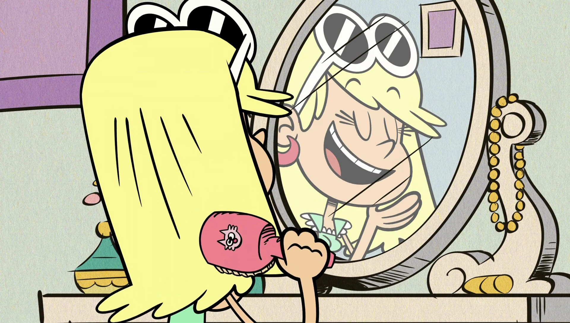 Image - S1E12A Leni brushing her hair.png | The Loud House Encyclopedia ...