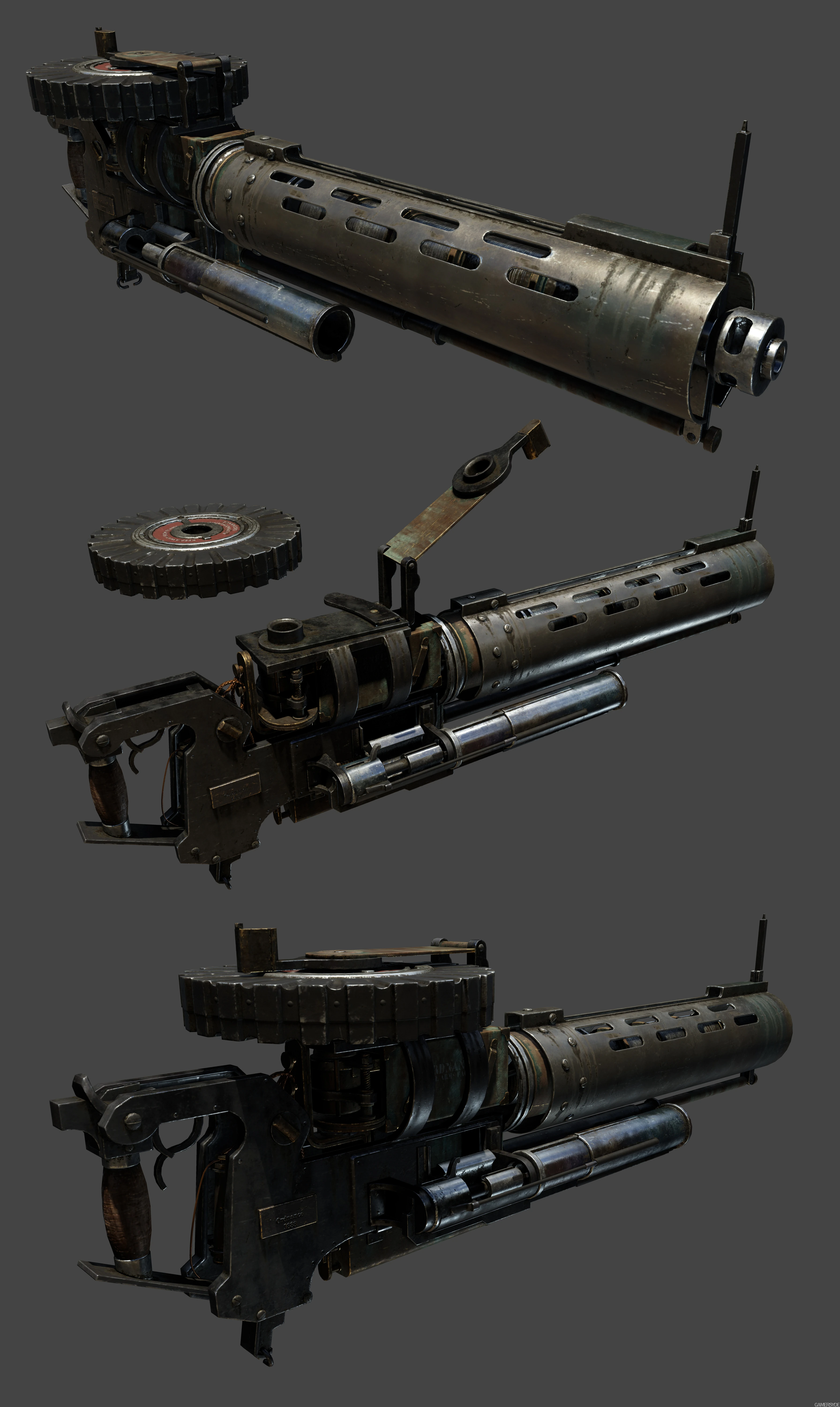 اسم السلاح : The Thermite Rifle