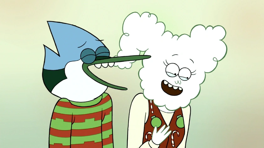 Regular Show Cj And Mordecai