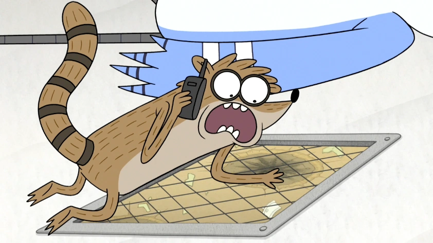 Image - S5E16.09 Rigby Screaming.png | Regular Show Wiki | Fandom ...