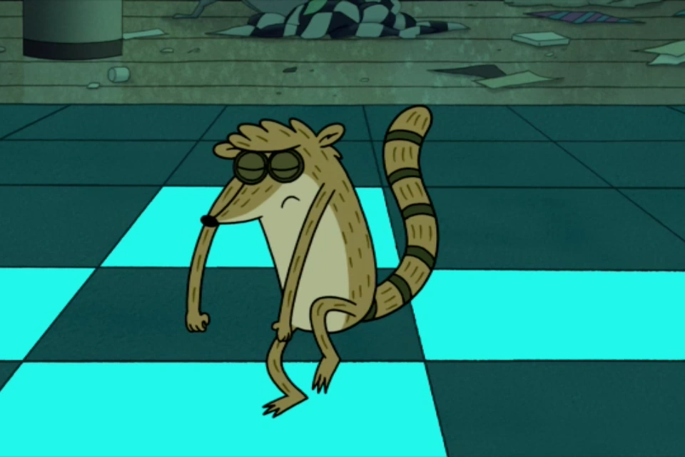 Image - S4E10-Rigby dancing.PNG | Regular Show Wiki | FANDOM powered by ...