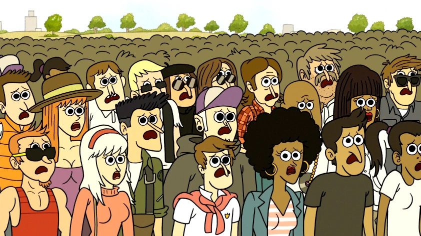Image - S6E17.154 The Audience Singing Happy Birthday.png | Regular ...