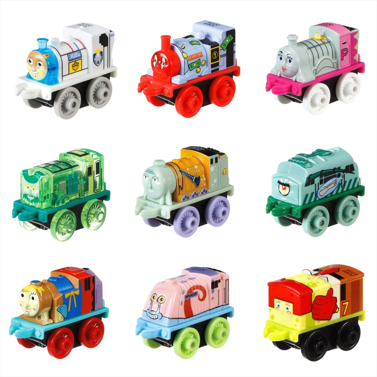 SpongeBob SquarePants 9-Pack | Thomas and Friends MINIS Wiki | Fandom ...