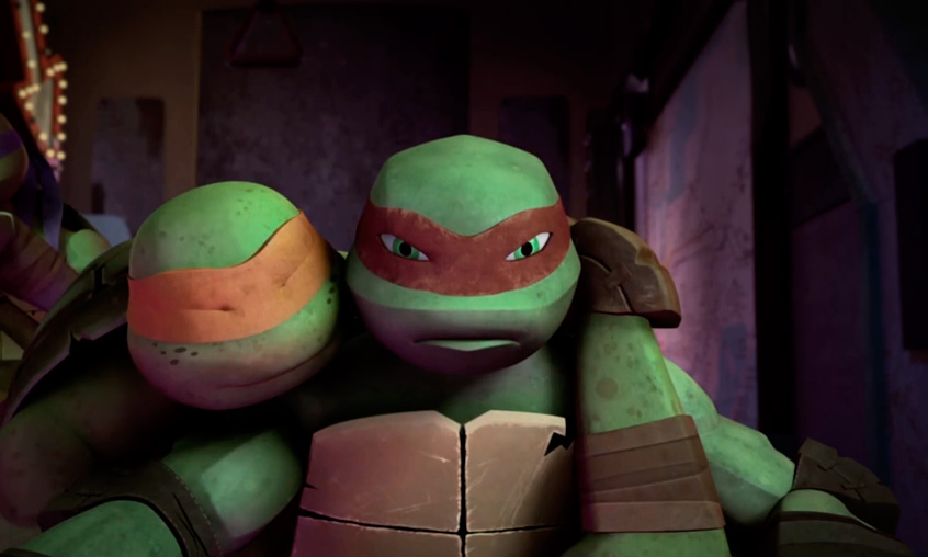 Imagen Mikey And Raph Tmnt 10 Wiki Tmnt Fandom Powered By Wikia