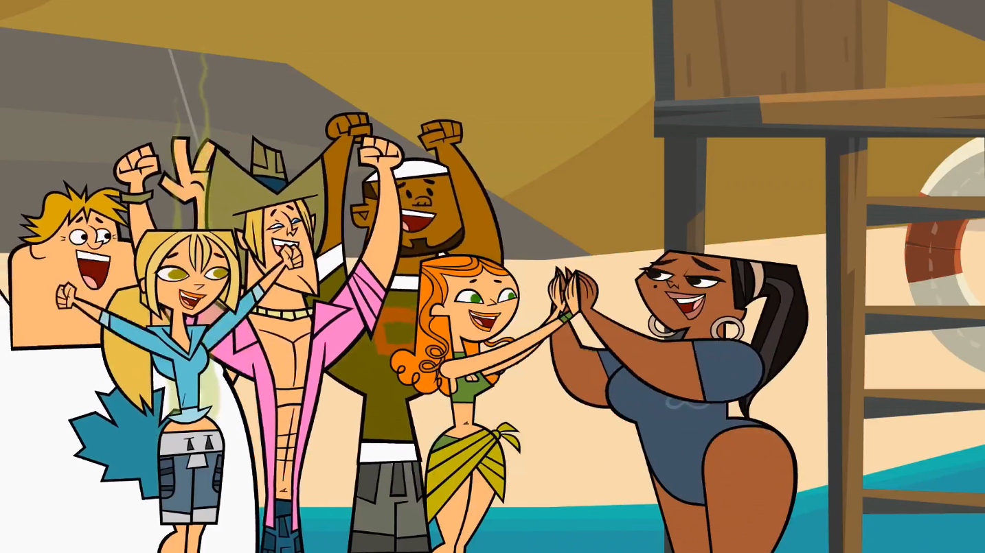 Everyone And Leshawna Total Drama Wiki Fandom Powered By Wikia