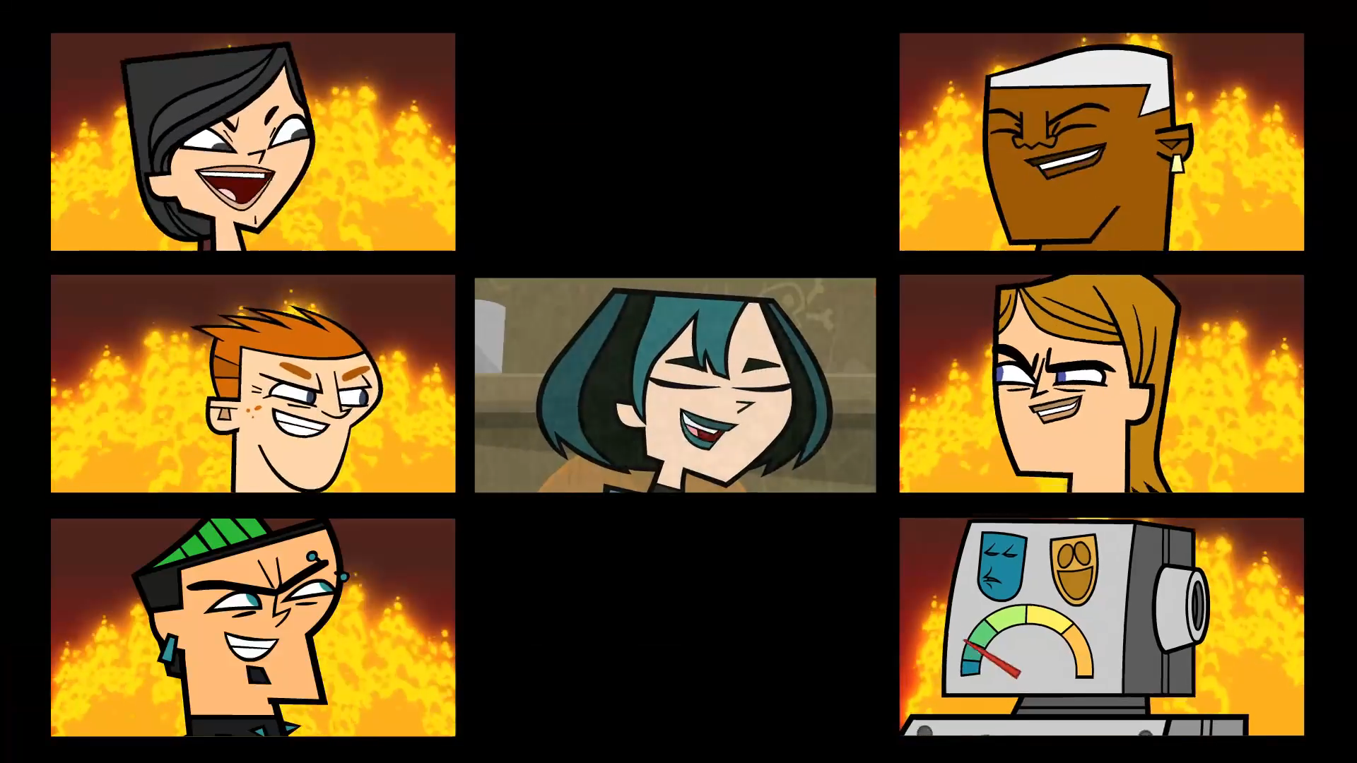 Image Gwenandvillainspng Total Drama Wiki Fandom Powered By Wikia