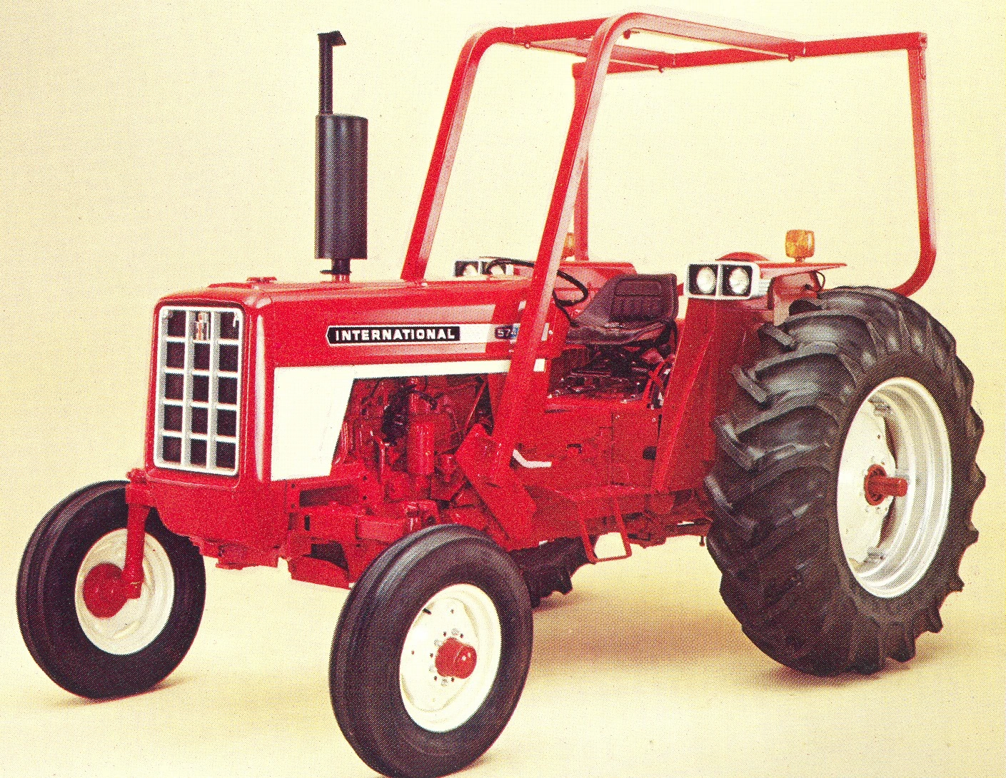 Image - International 574 Row-Crop gas 1973.jpg | Tractor ...