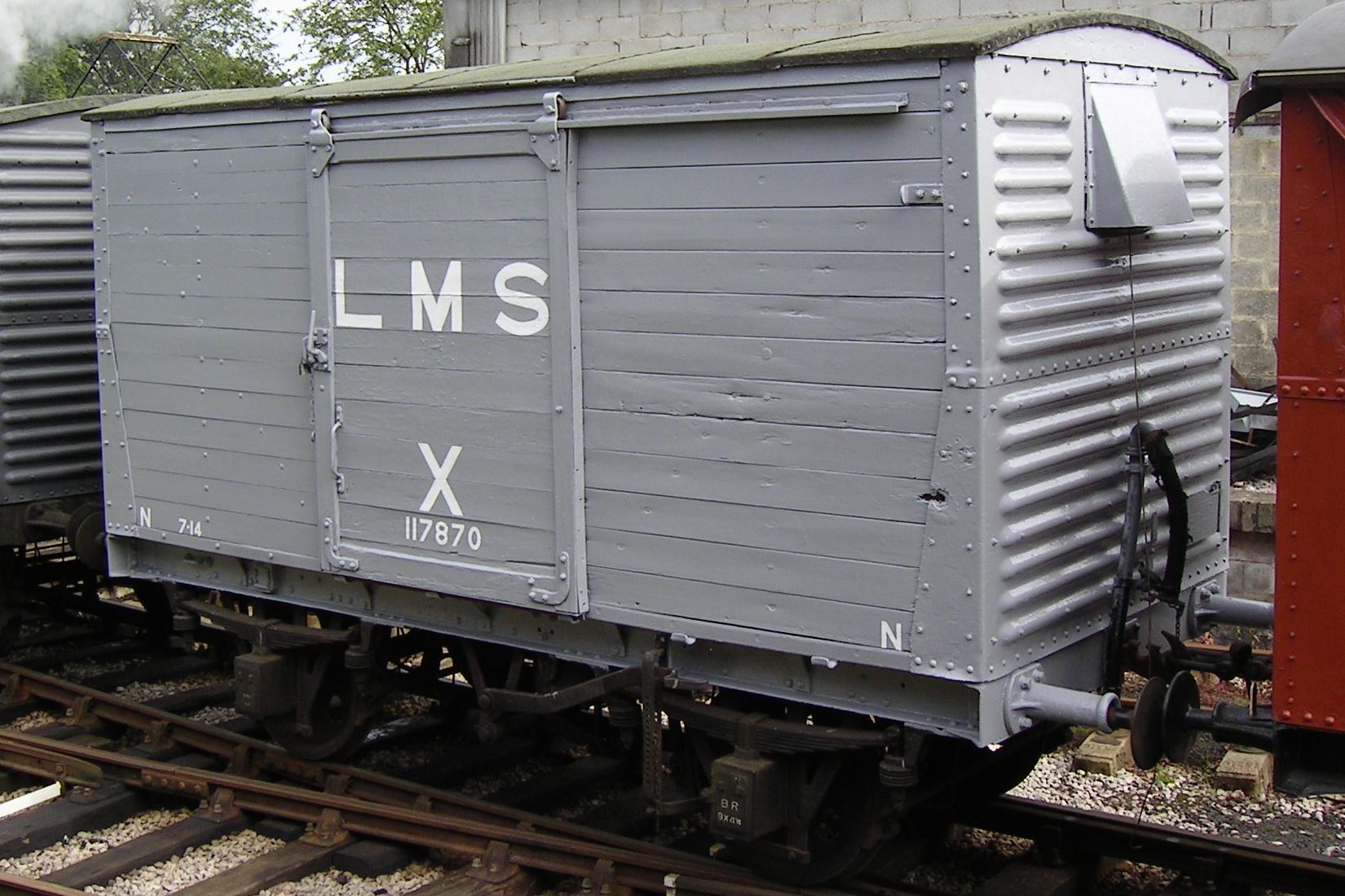 Image Lms 12 Ton Box Van Trains And Locomotives Wiki Fandom Powered By Wikia